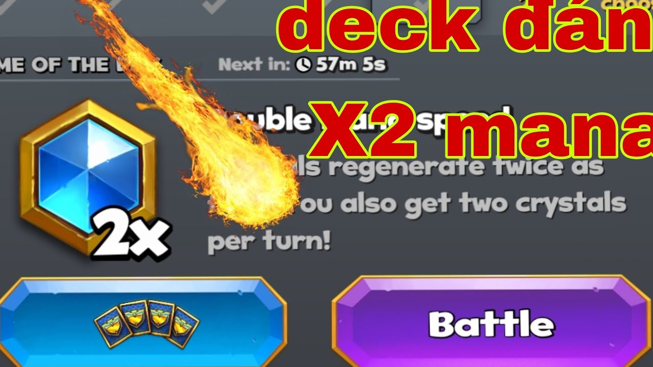 TT: Deck đánh chế độ X2 mana cho anh em cần trong tình huống khó - YouTube