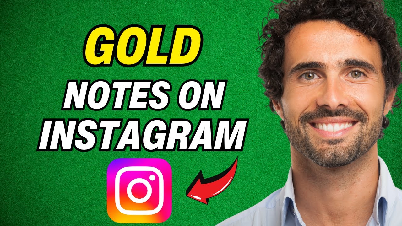 How to Get Gold Notes On Instagram 2024 - YouTube