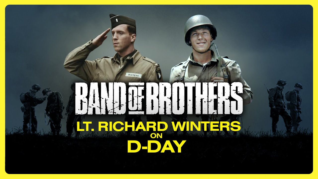 Band of Brothers | Lt. Winters on D-Day - YouTube