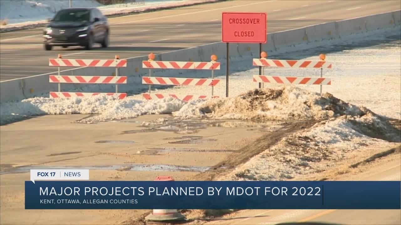 Projects in MDOT's 2022 construction season - YouTube
