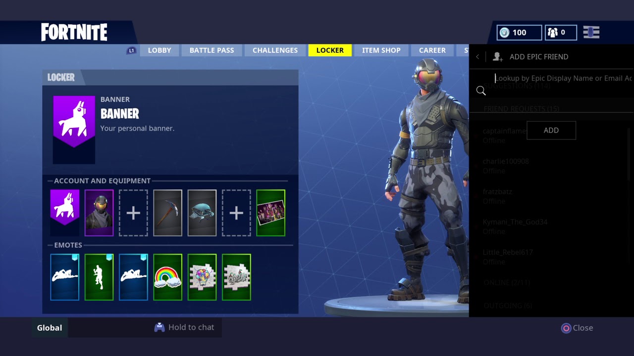 Making friends with LachyDachy on fortnite - YouTube