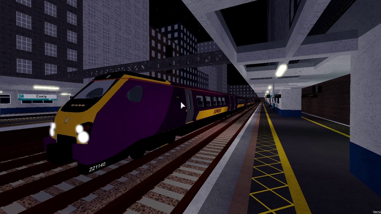 SCR - Class 221 Voyagers speed testing on Stepford mainline ...