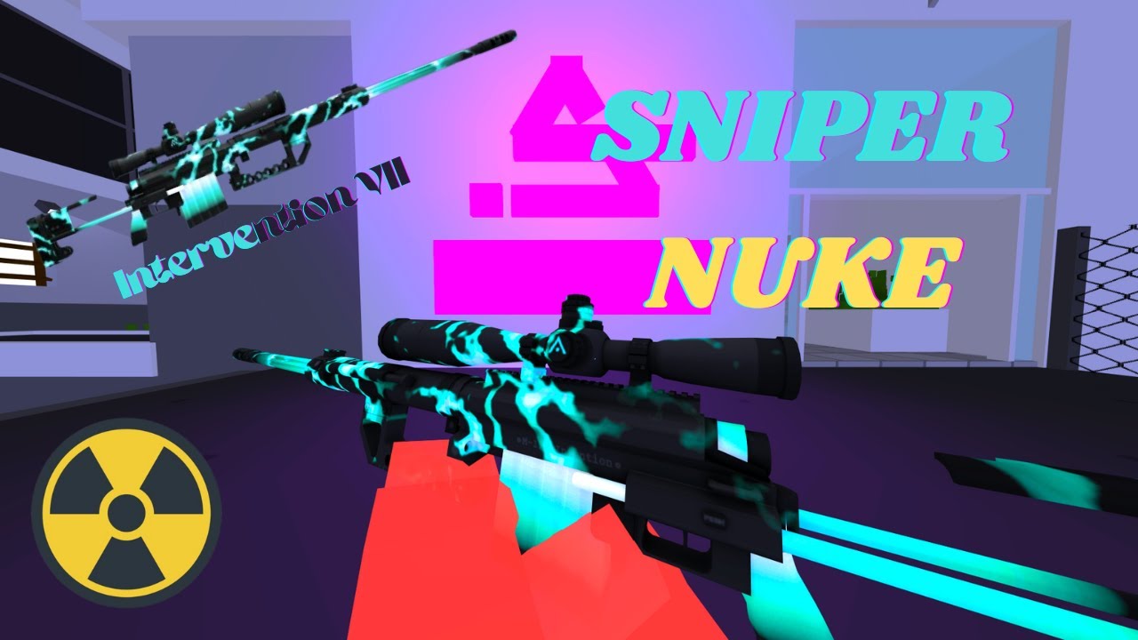 Nuking with the *NEW* Intervention VII - Sniper Nuke Gameplay (Krunker ...