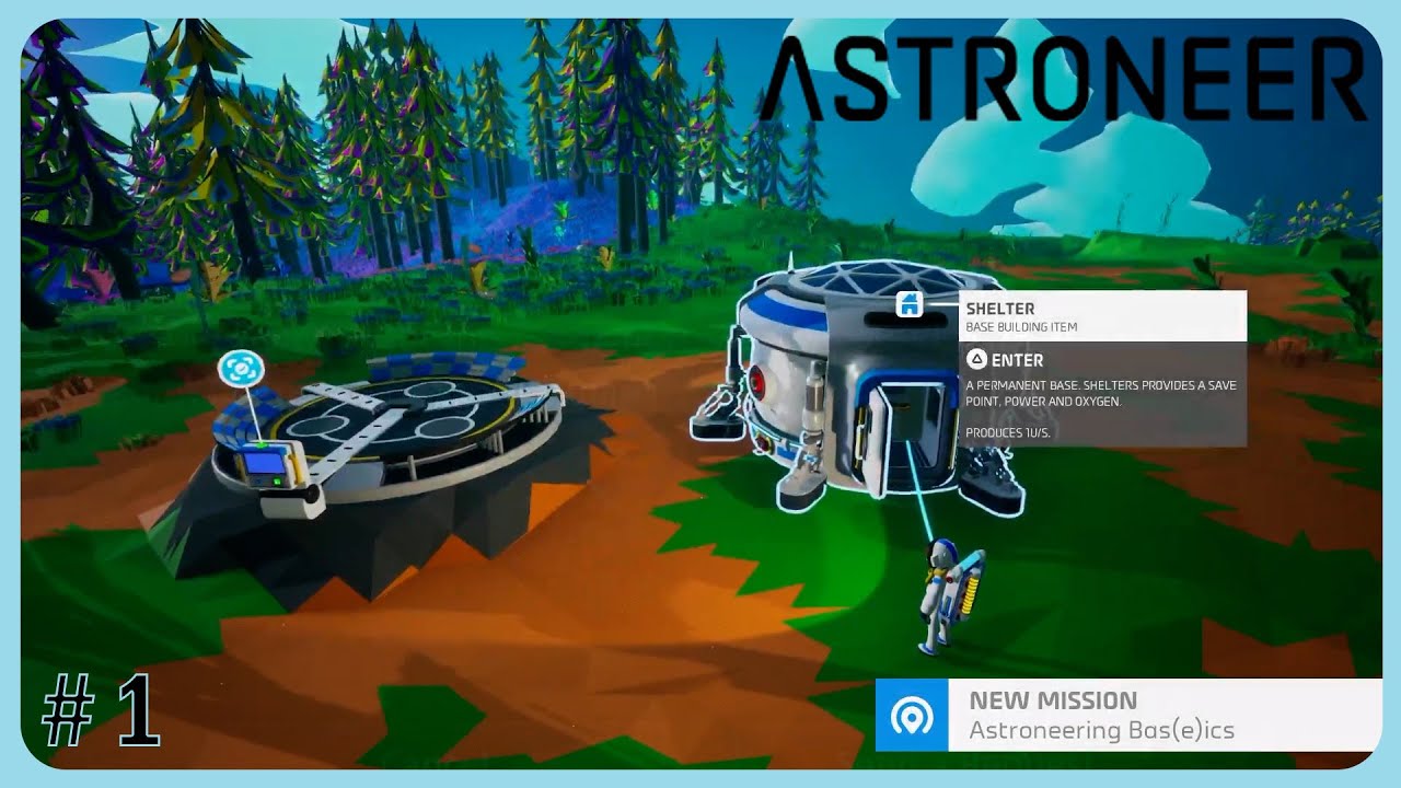 Astroneering Bas(e)ics | Astroneer | PS4 | Ep 1 - YouTube