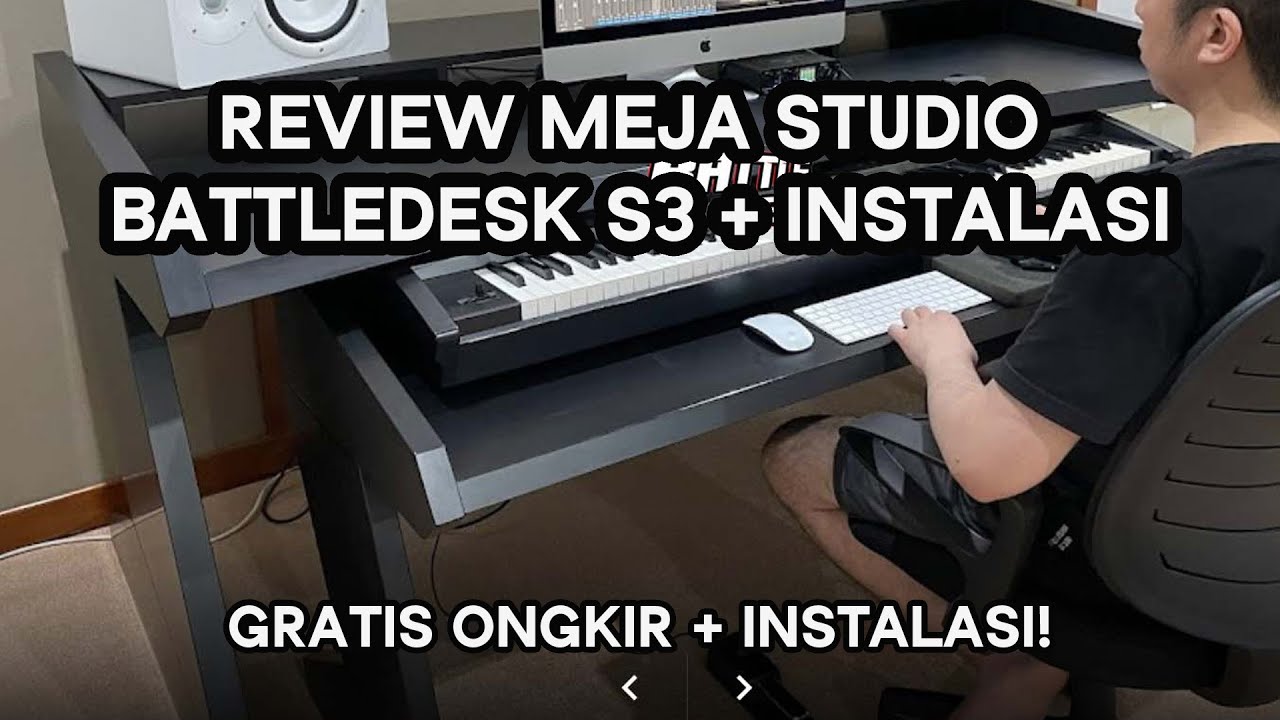 Meja Studio Sebagus Ini Bikinan Dalam Negeri? REVIEW MEJA PRODUCER ...