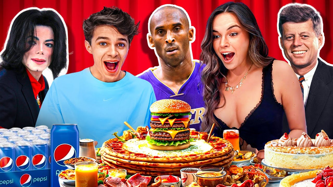 Eating Celebrities LAST Meals! - YouTube
