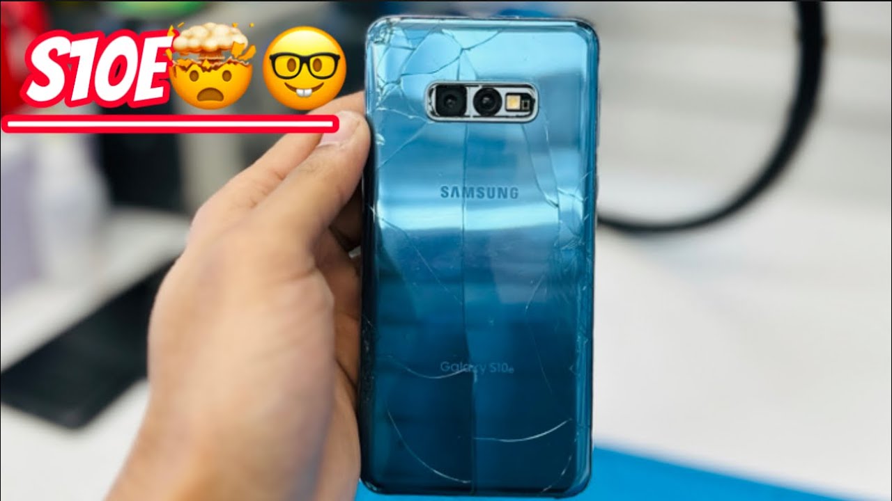 Samsung S10e back replacement tutorial🤩🔥 #s10e - YouTube