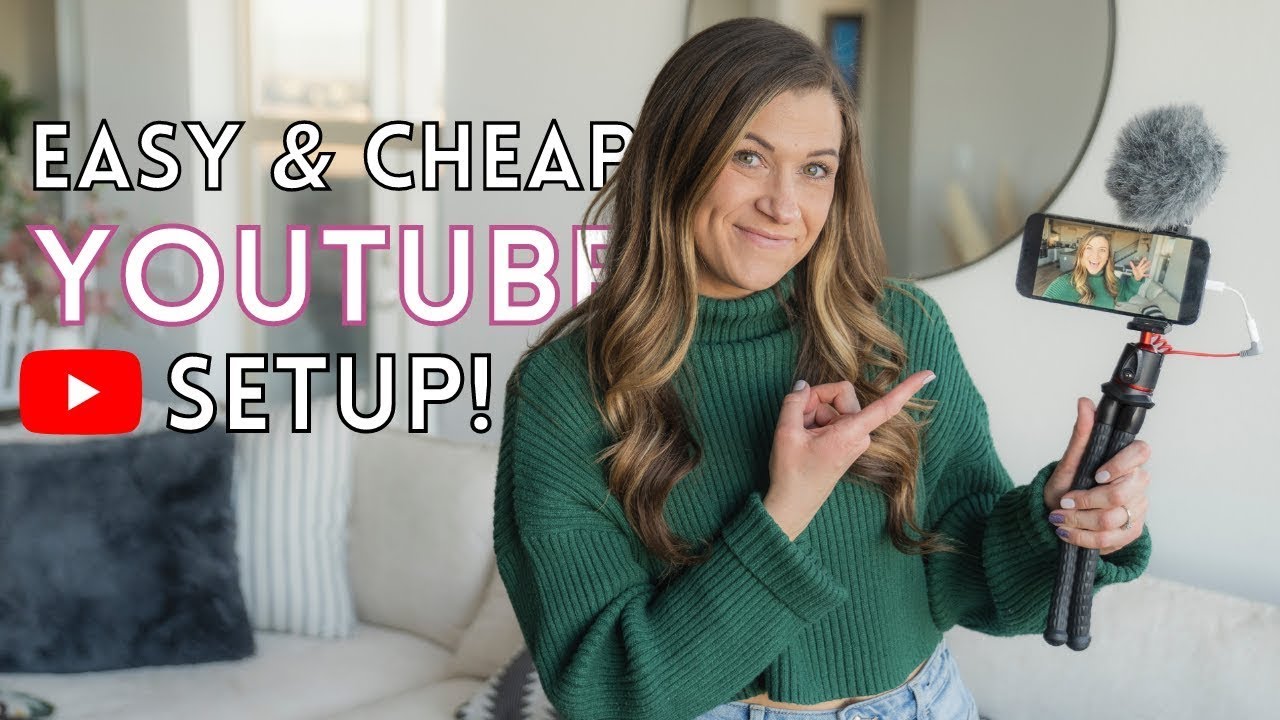 EASY YouTube Setup! 🎥 | HIGH QUALITY Video and Audio with an iPhone ...
