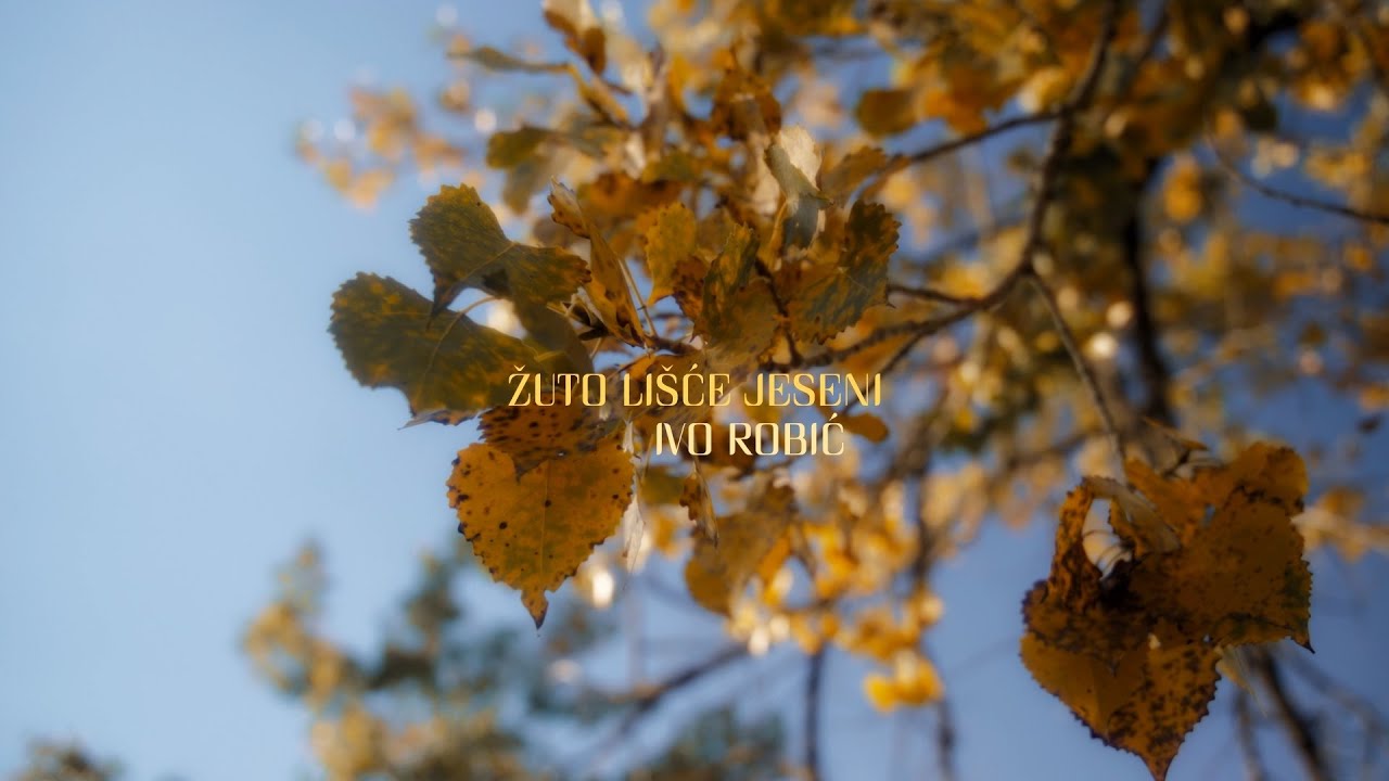 Ivo Robić - Žuto lišće jeseni (Official lyric video) - YouTube