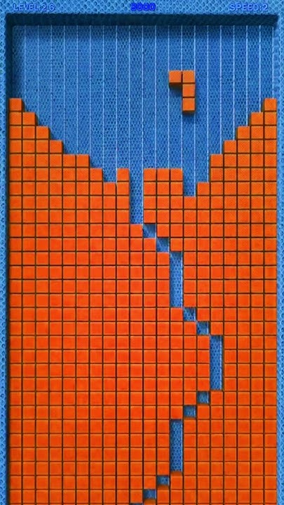 When Tetris Becomes a Survival Game! 🎮 #tetris #tetrisgame #tetris99 # ...