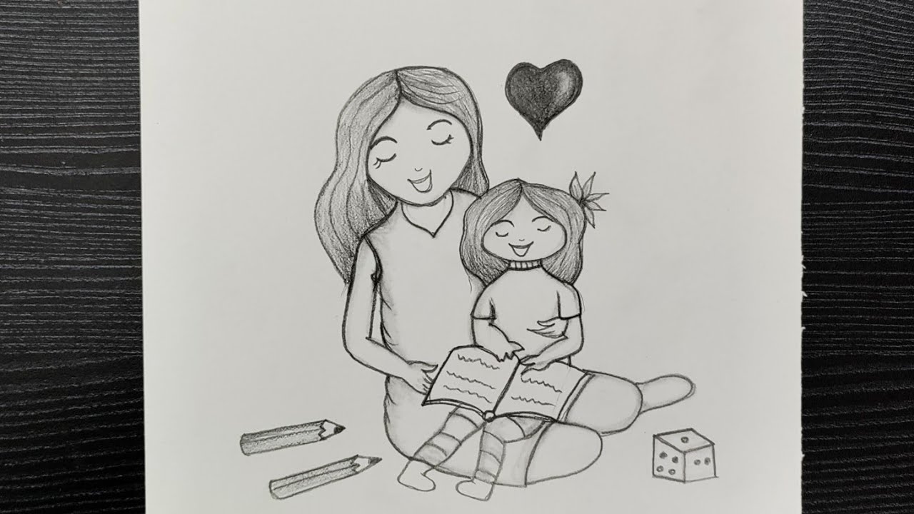 Parents Day Drawing // Global Parents Day Drawing // Happy Parents Day ...