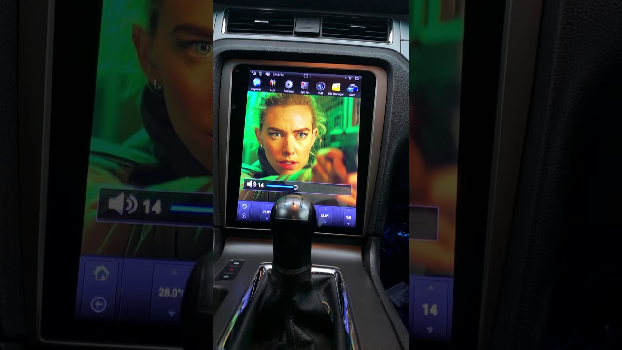 AutoTecPro Ford Mustang (2010 - 2014) Tesla Style Android Screen ...