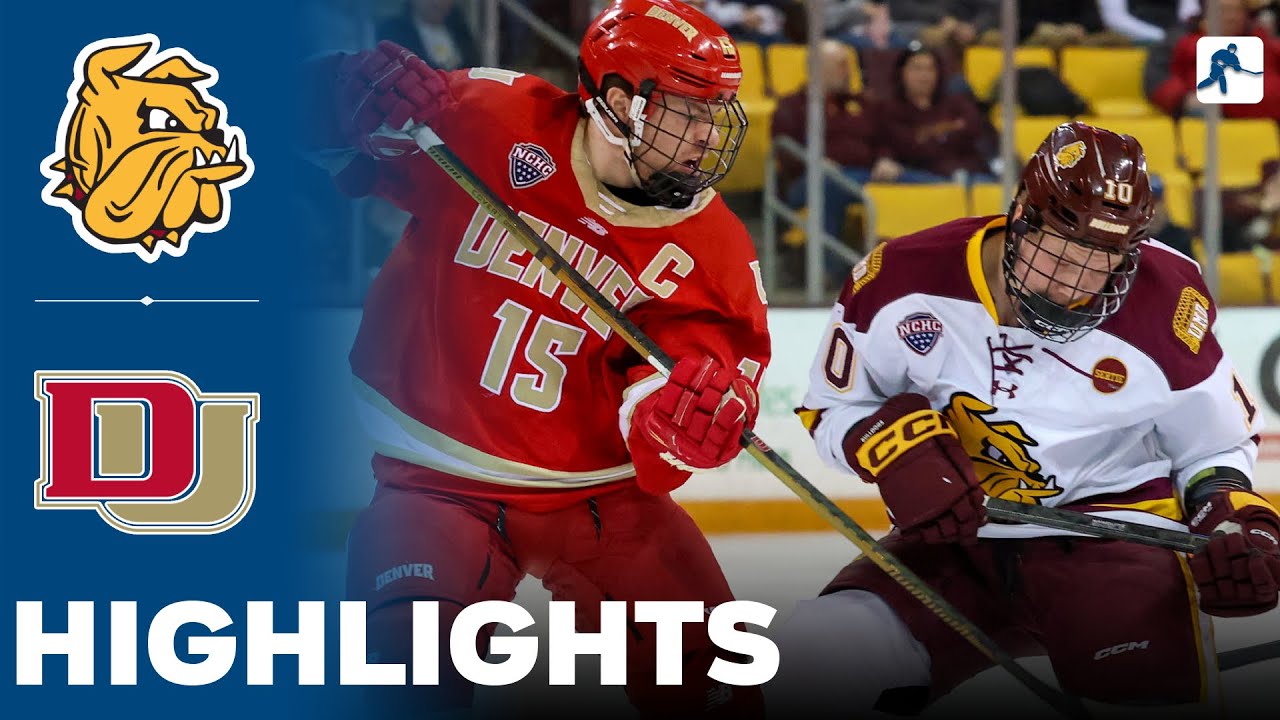 Minnesota Duluth vs Denver | NCAA College Hockey | Highlights - January ...