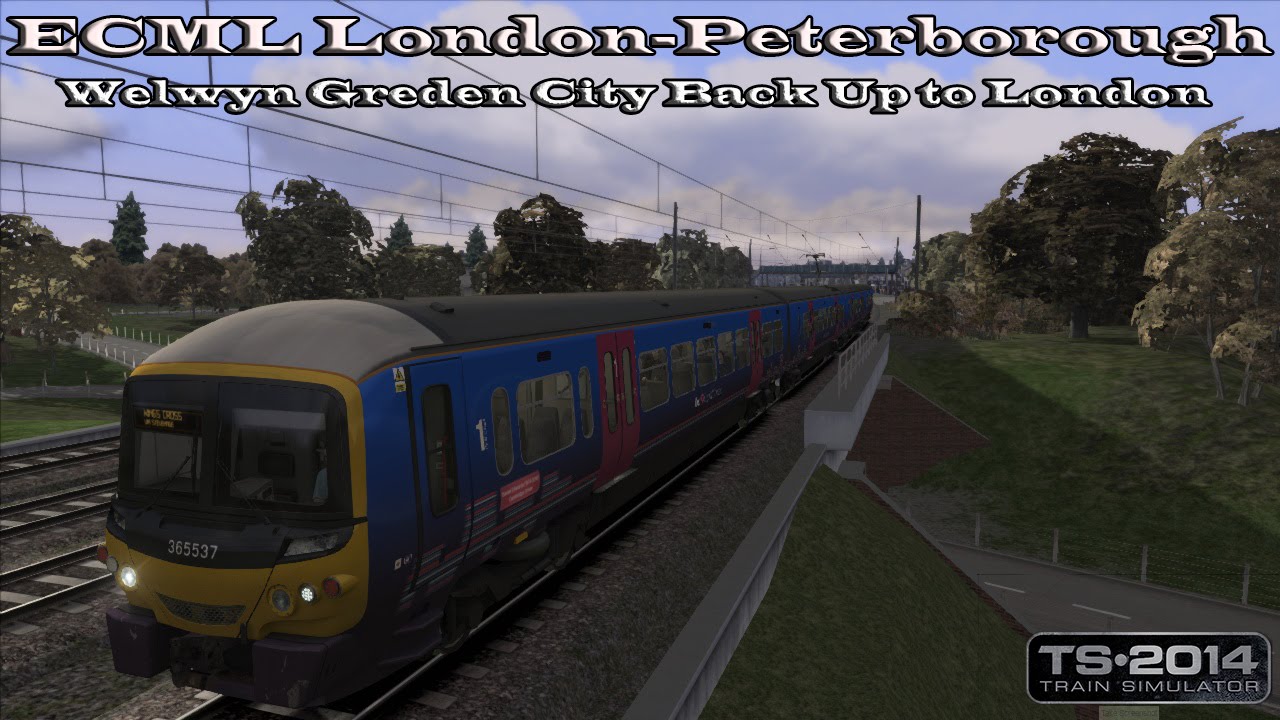 Train Simulator 2014 - CS - ECML London-Peterborough - Welwyn Greden ...