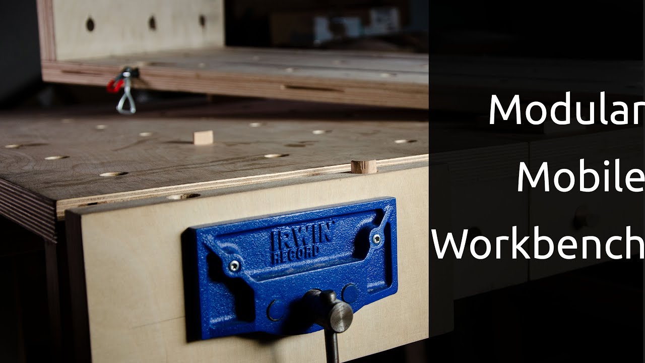 Mobile Modular Workbench - YouTube