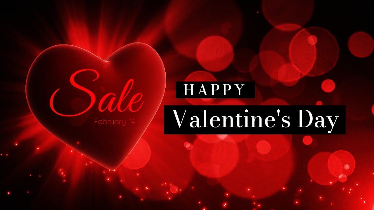 Free Happy Valentine's Day Sale Video Template (Customizable ...