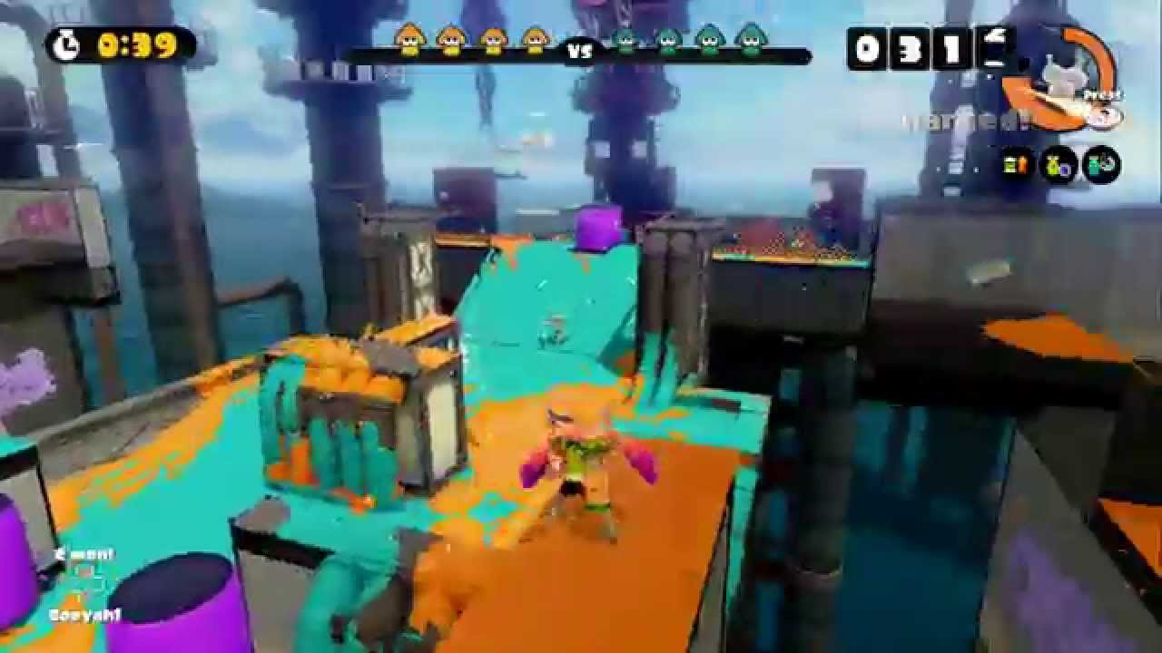 [Splatoon Global Testfire] Speedy Sneaky Squiddy (Saltspray Rig ...
