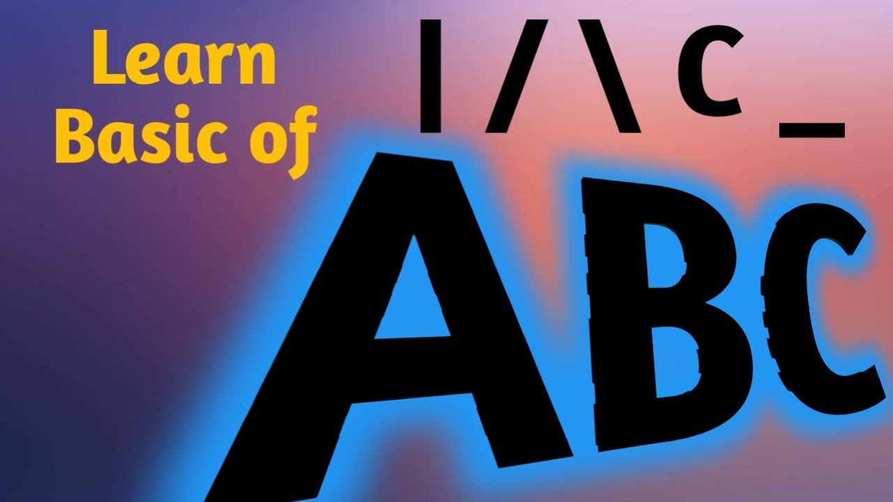 Learn ABC basics | Kids learning | Thanvi Tejal - YouTube