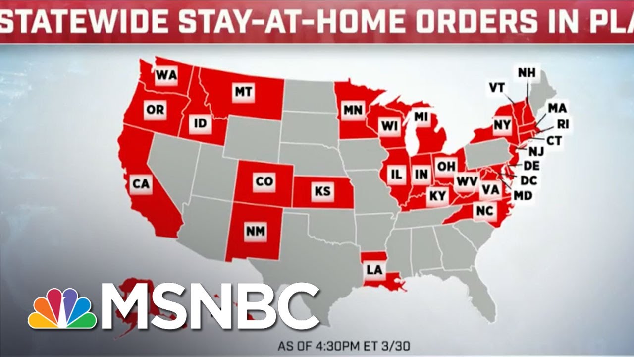 More states announce lock down orders as coronavirus task force warns ...