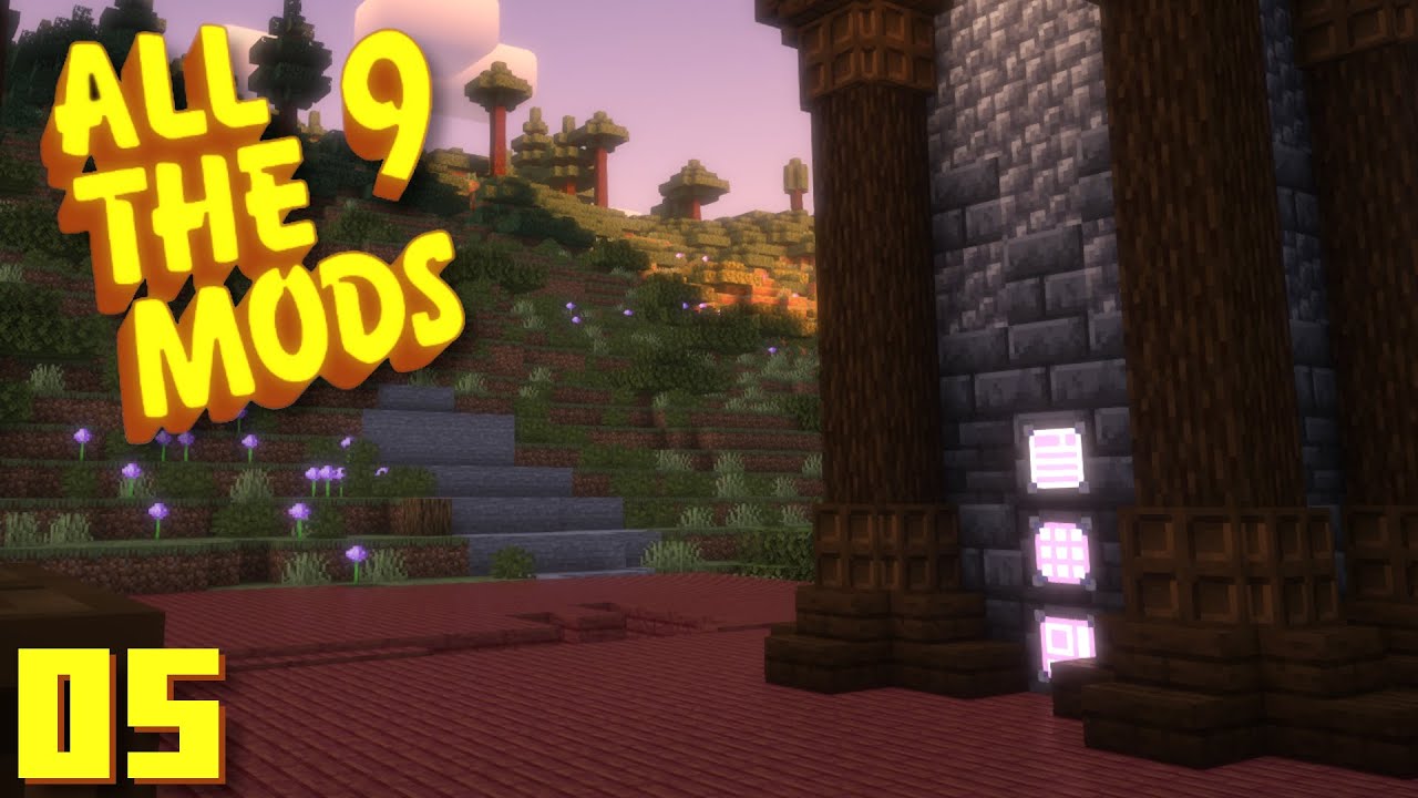 All The Mods 9 - Ep 5 - Applied Energistics and Inscriber Automation ...