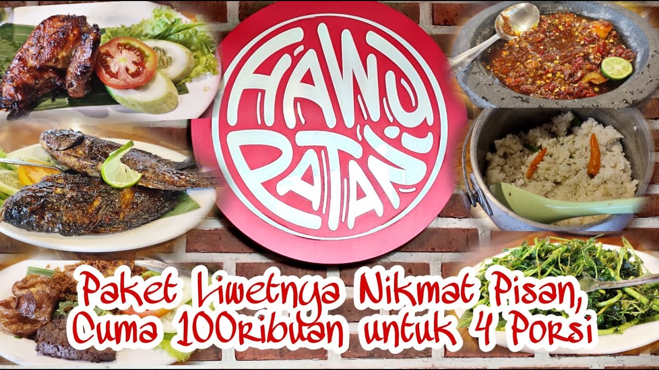 REVIEW LENGKAP!! HAWU PATANI | Paket Liwetnya Nikmat Pisan, Cuma Bayar ...