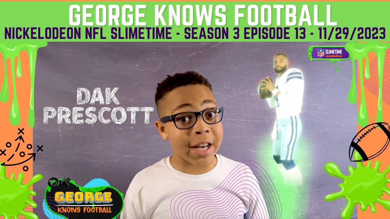 George Knows Football: Season 3 Episode 13: Nickelodeon NFL Slimetime ...
