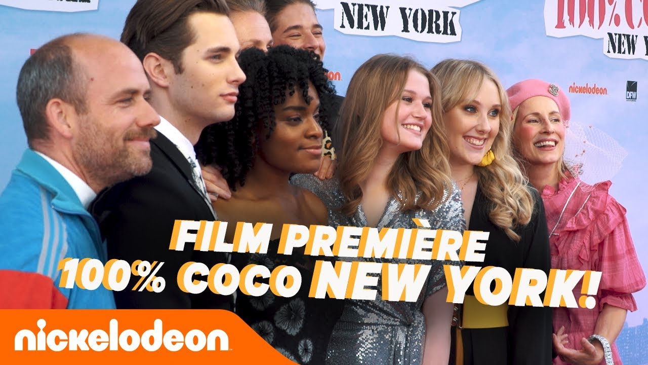 Eliyha is op de première van 100% Coco New York! 🗽| Nickelodeon Special ...