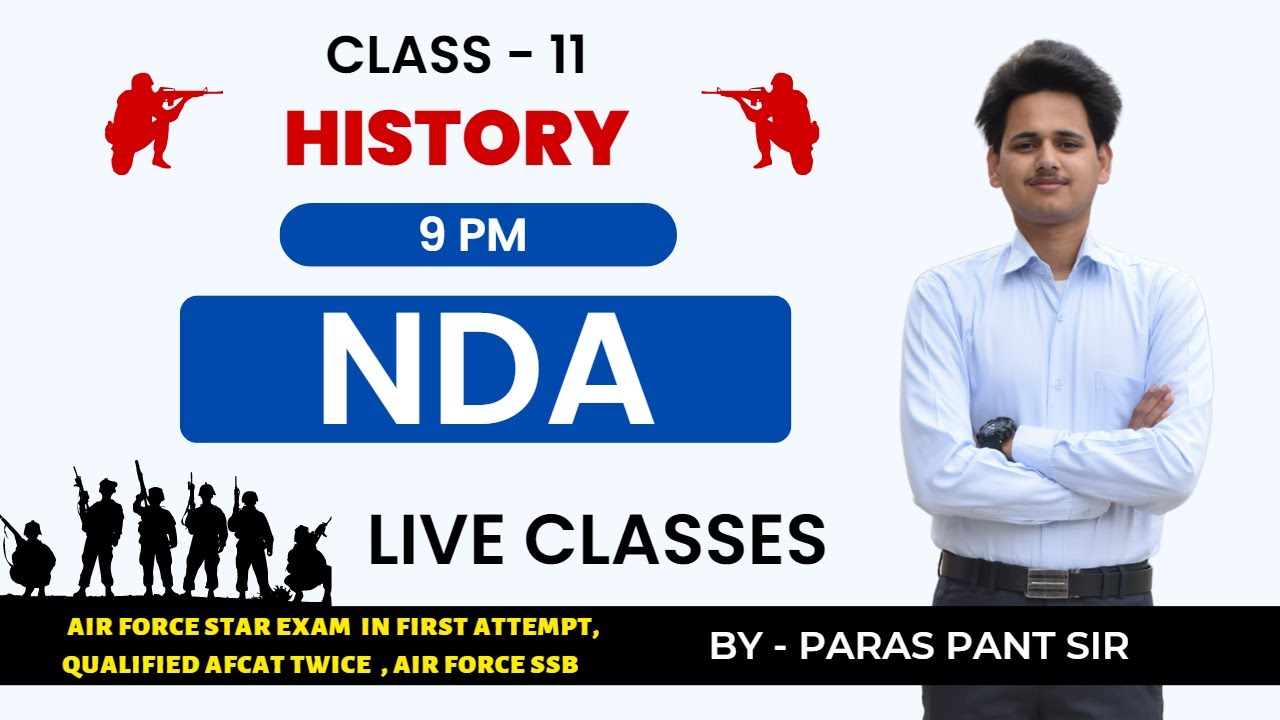NDA CDS UPSC || LIVE CLASS 11 | history || ALPHA COACHING INSTITUTE || NEW BATCH FOR NDA 2023 ...