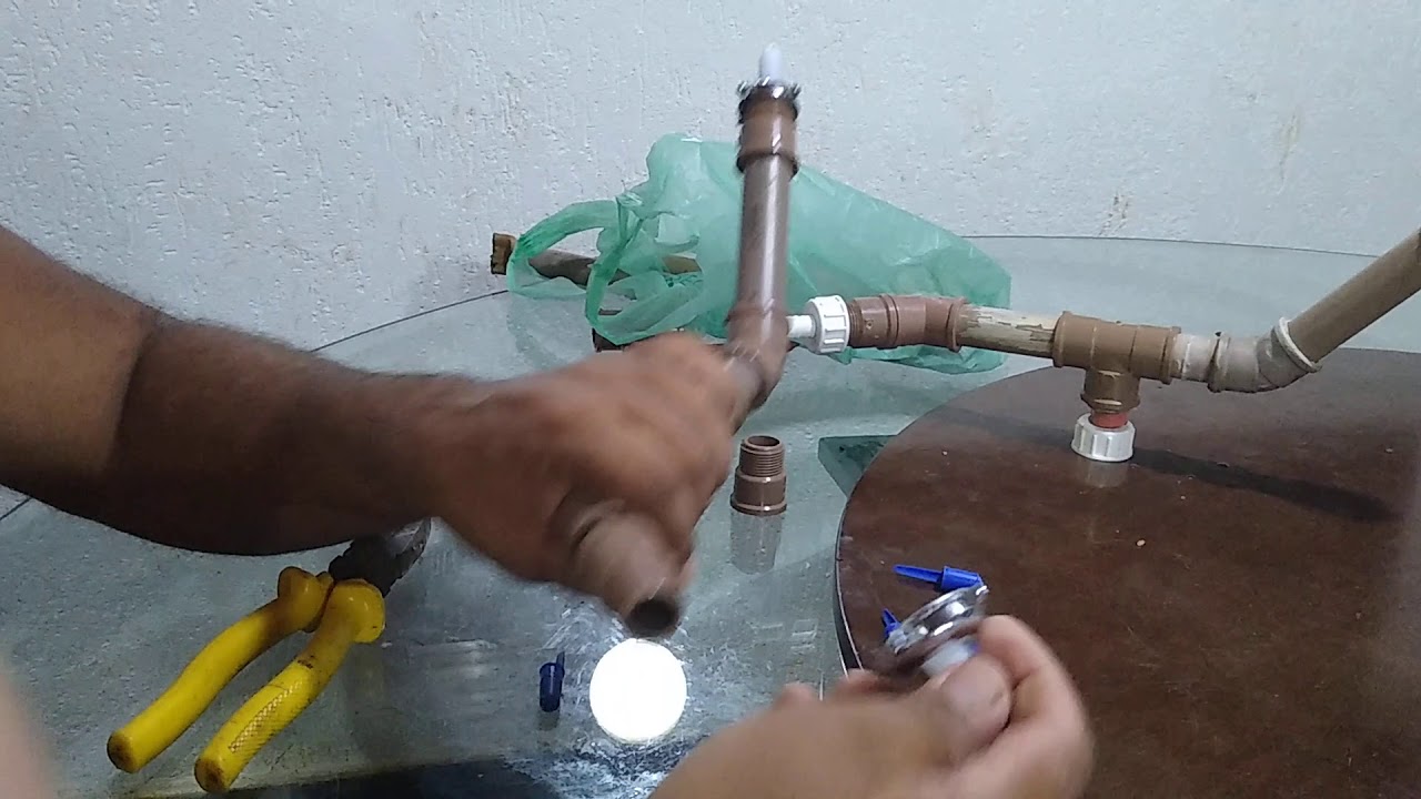 Aspersor caseiro - YouTube