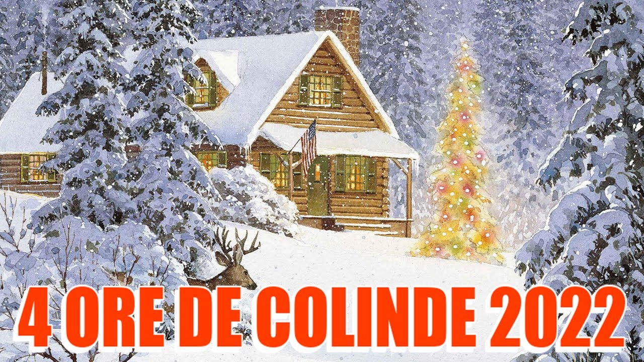 COLINDE 2022 - Colaj colinde de iarna 2022 4 ore CELE MAI FRUMOASE ...