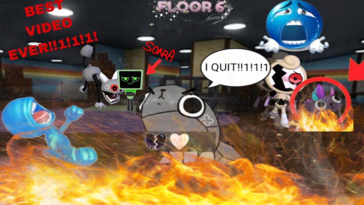 PEBBLE y GLISTEN en el PISO 6 is WILD. - YouTube