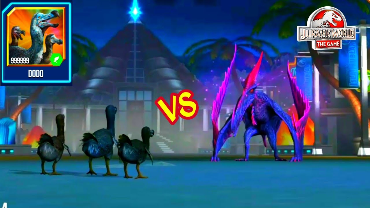 DODO LEVEL 999999 VS PHOENIX 44 (BOSS EVENT) - Jurassic World The Game ...