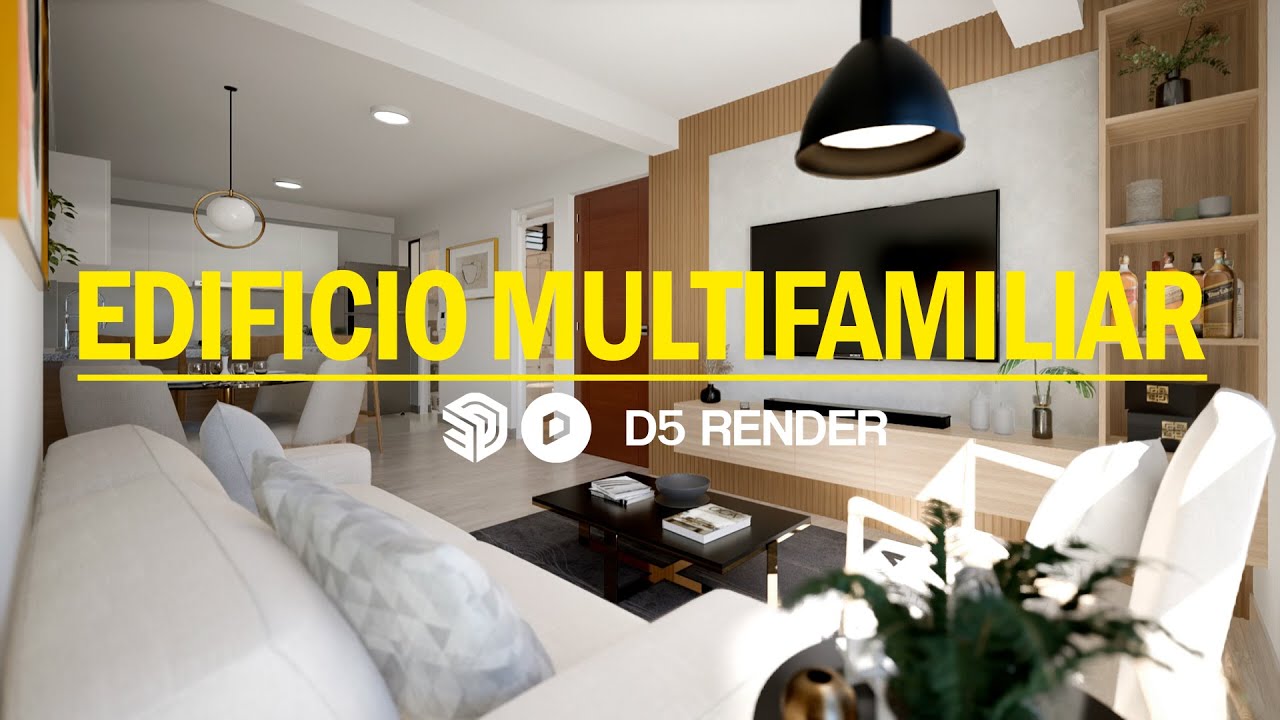 D5 RENDER 2.4 | ANIMACIÓN 2K | EDIFICIO MULTIFAMILIAR - YouTube