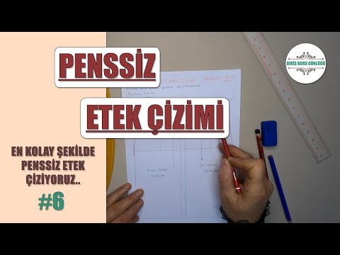 PENSSİZ ETEK Çizimi [6]