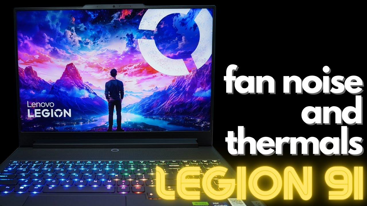 Lenovo Legion 9i (20230 Fan noise and Thermals - YouTube
