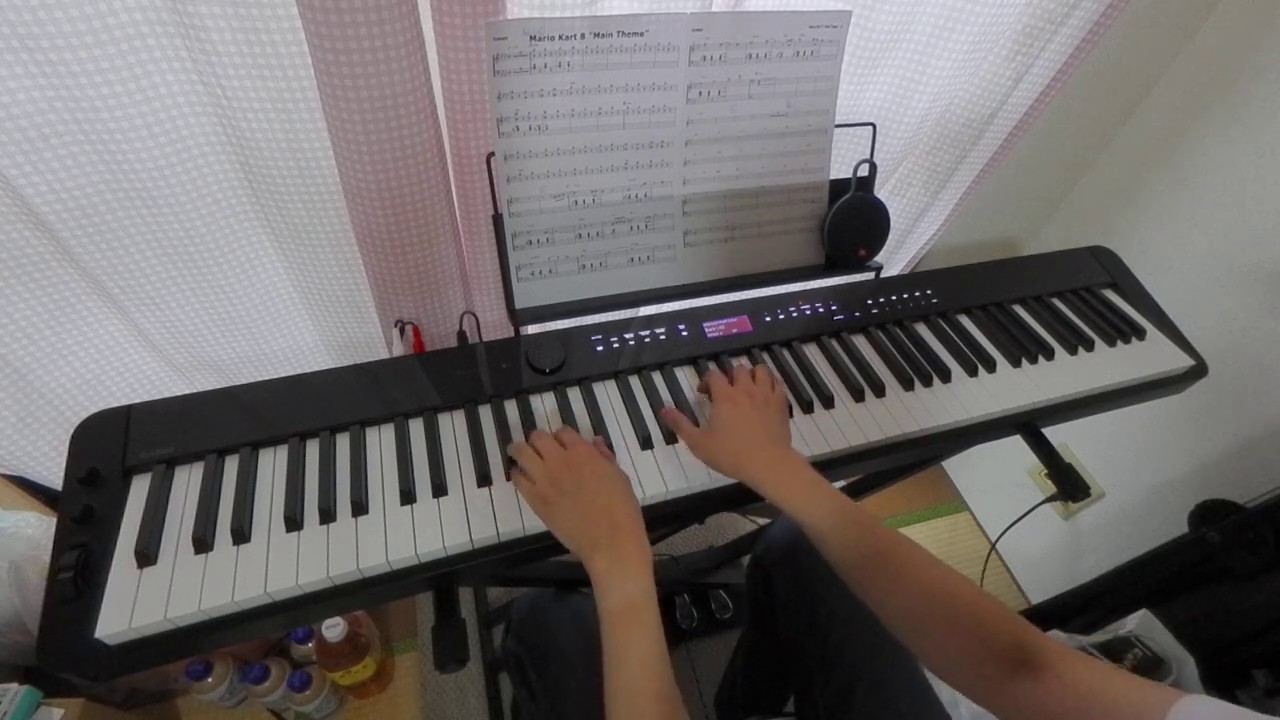 Mario Kart 8 (keyboard part) - YouTube