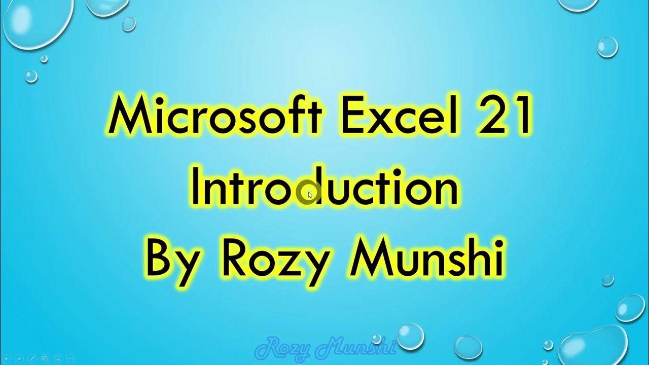 Part 1 Microsoft Excel introduction | introduction to Excel | CCC introduction | o level excel ...