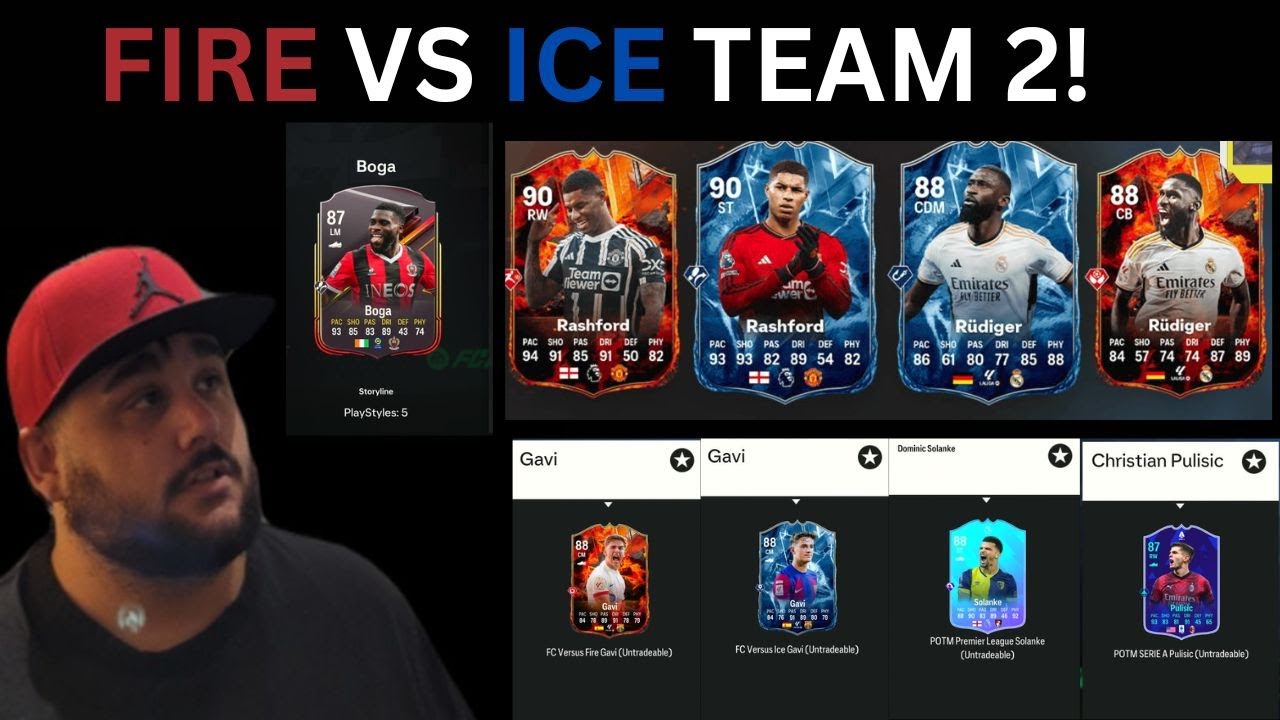 FC24 FIRE VS ICE TEAM 2! #eafc24 #fifa24 #6pmcontent #packopening #fire ...