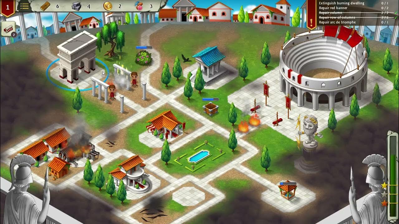 Heroes of Rome 3: The Brotherhood - Level 1 Walkthrough Guide - YouTube