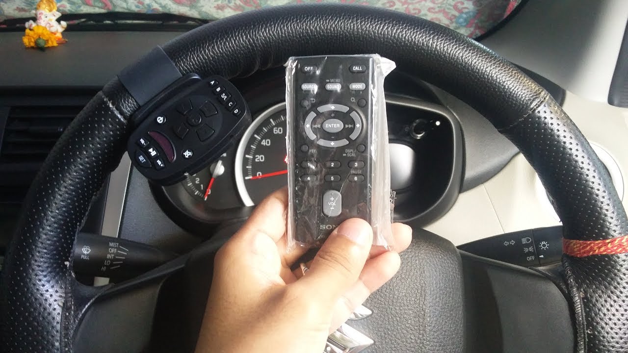 How to Set up a Universal Car Steering remote - YouTube