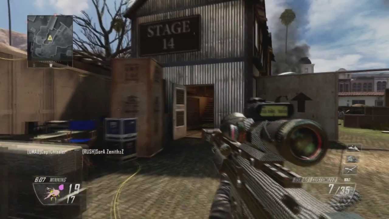 Black ops 2 Best Classes Episode 2: DSR-50 (QUICKSCOPE) - YouTube