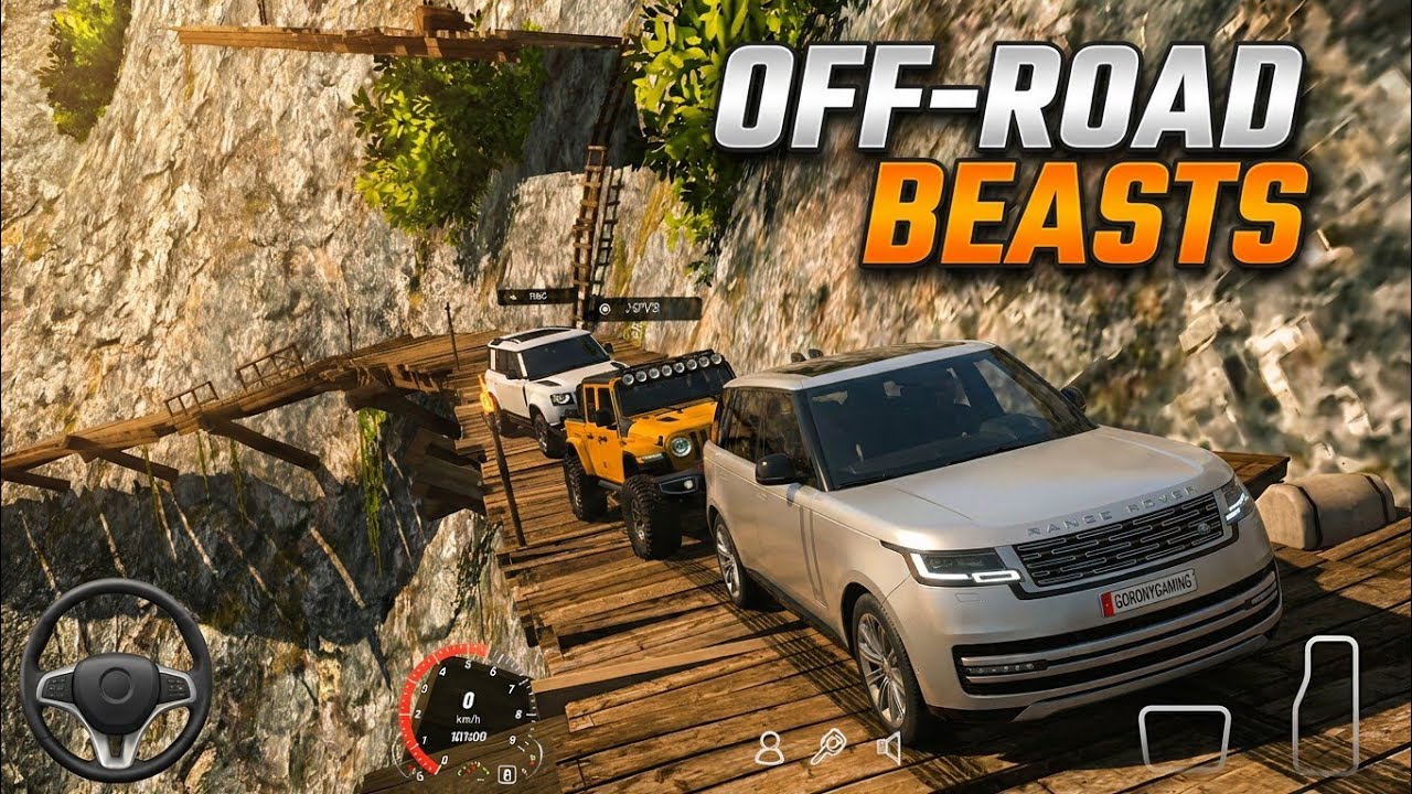 Range Rover, Gladiator, Defender vs. Extreme Off-Road Challenge | Car ...