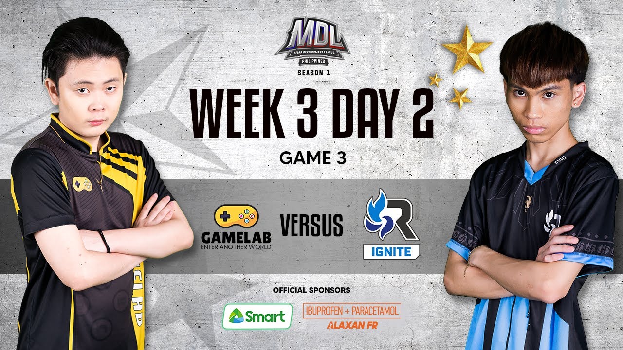 MDL PH S1 W3D2 GLAB vs RSG Game 3 - YouTube