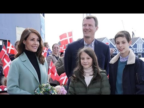 Princess marie and family visit the Kattegat centre  #danishroyals #princejoachim #danishroyals