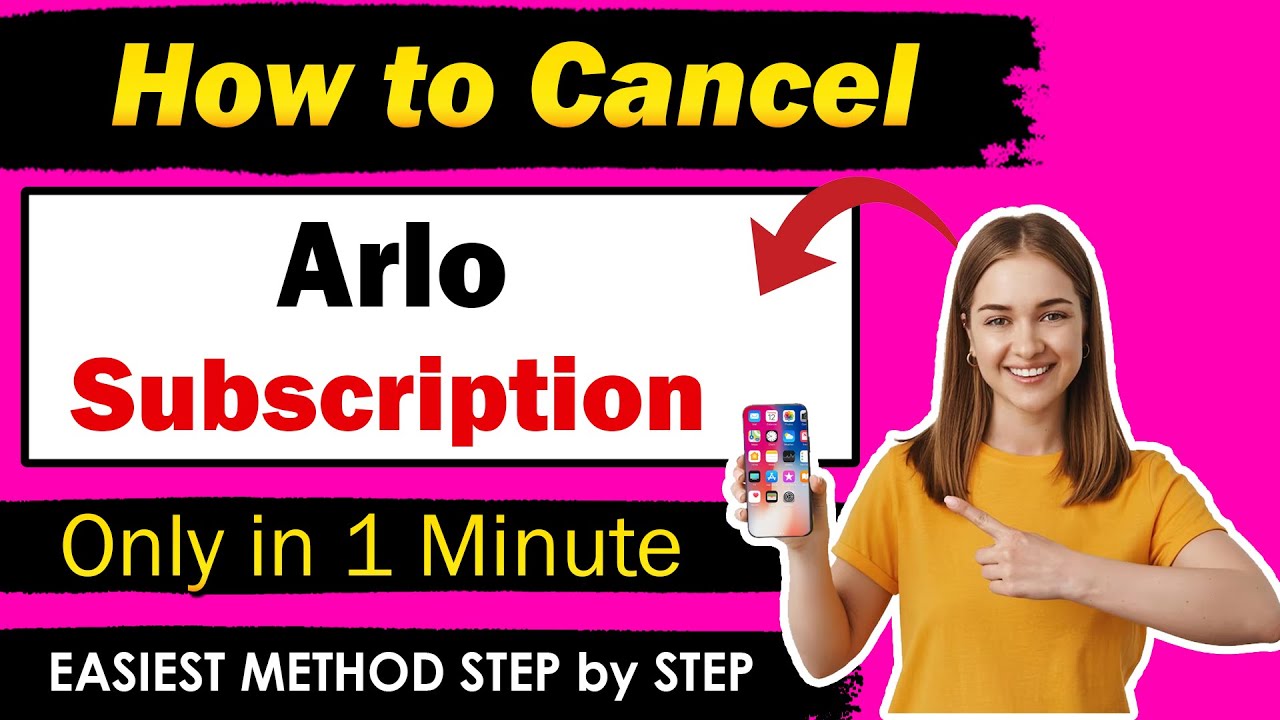 How to cancel Arlo subscription [ easiest method ] - YouTube