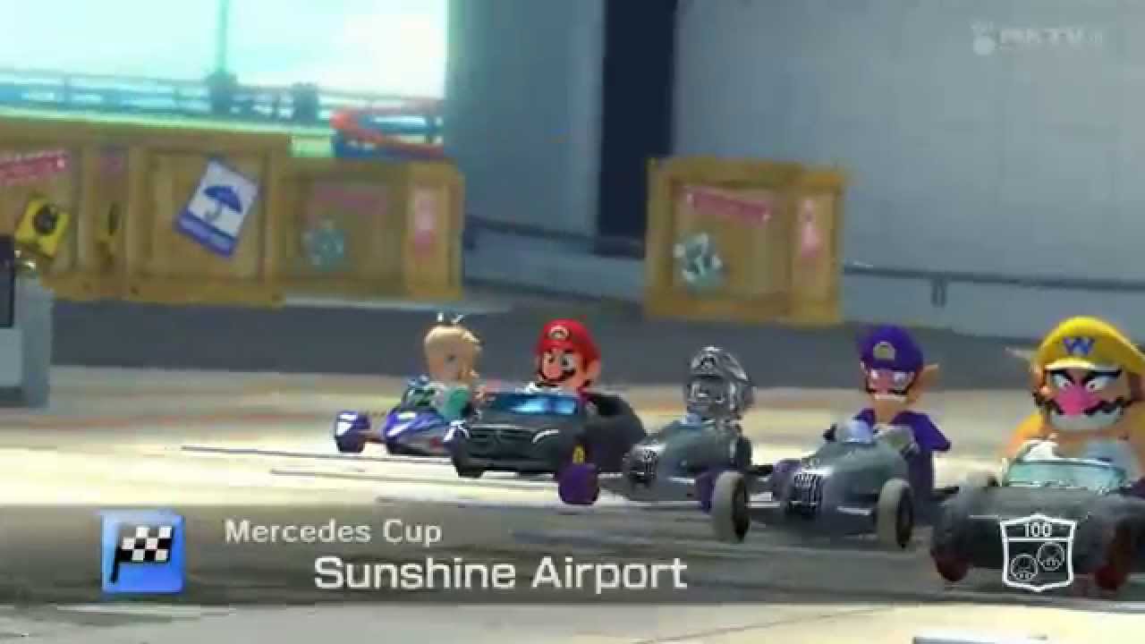 My First Time Racing with Mercedes-Benz DLC in Mario Kart 8 - MKTV ...