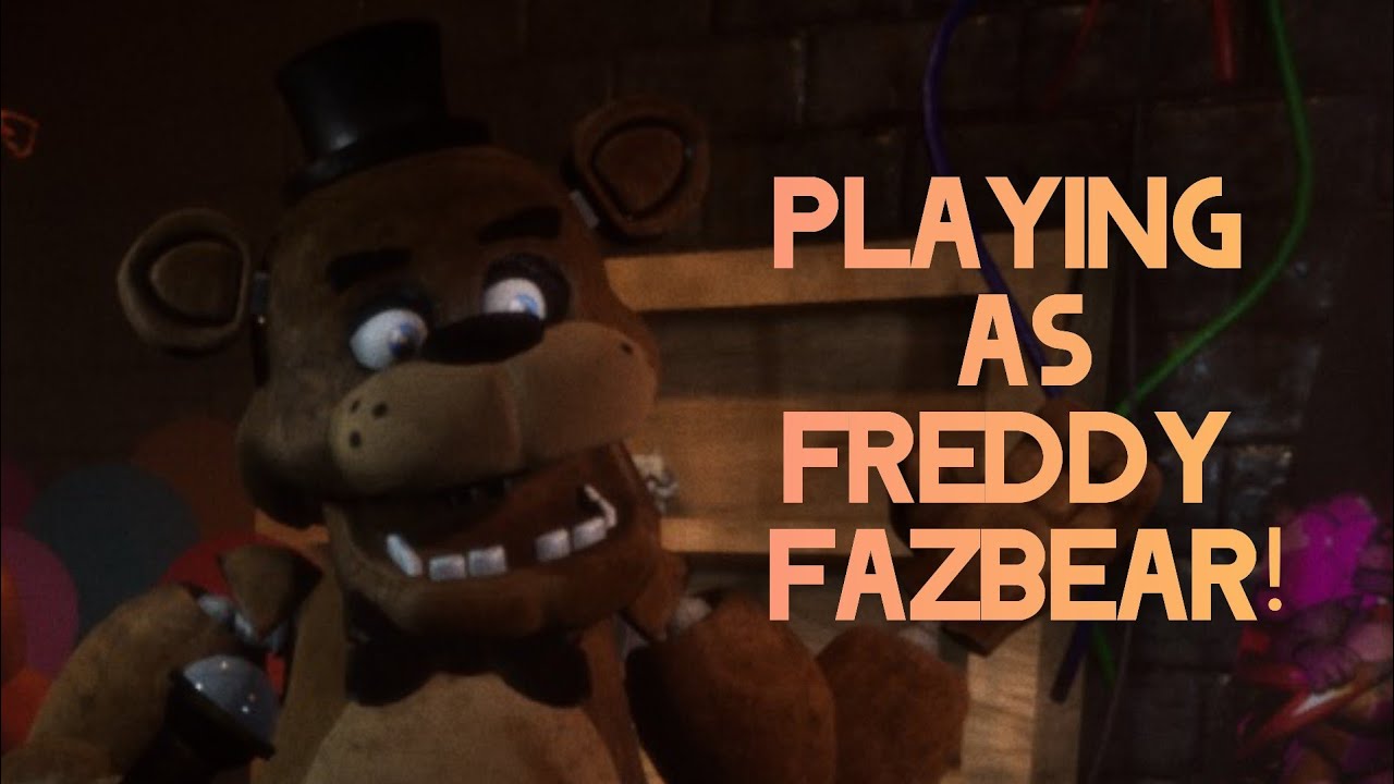 Let's Play: FNaF Simulator | Playing as Freddy Fazbear! - YouTube