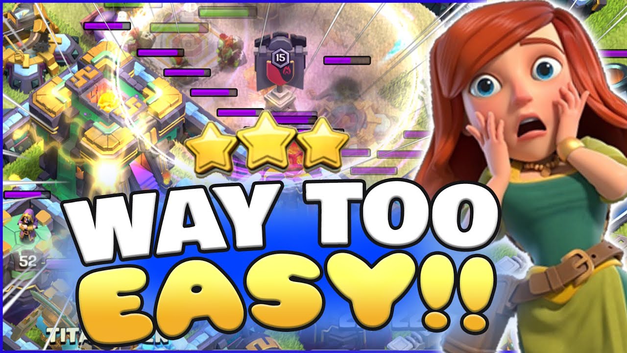 Easiest TH13 vs TH14 Army [Clash of Clans] - YouTube
