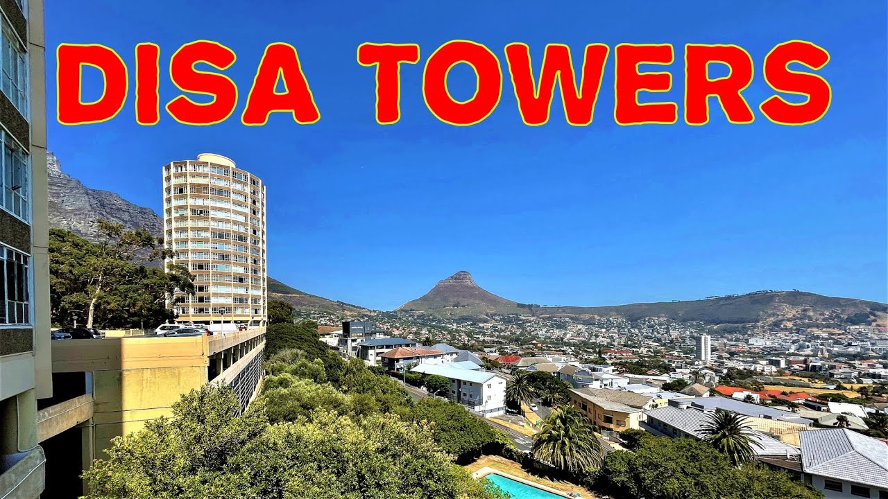 Disa Towers on a sunny day in Cape Town, Western Cape, South Africa ...