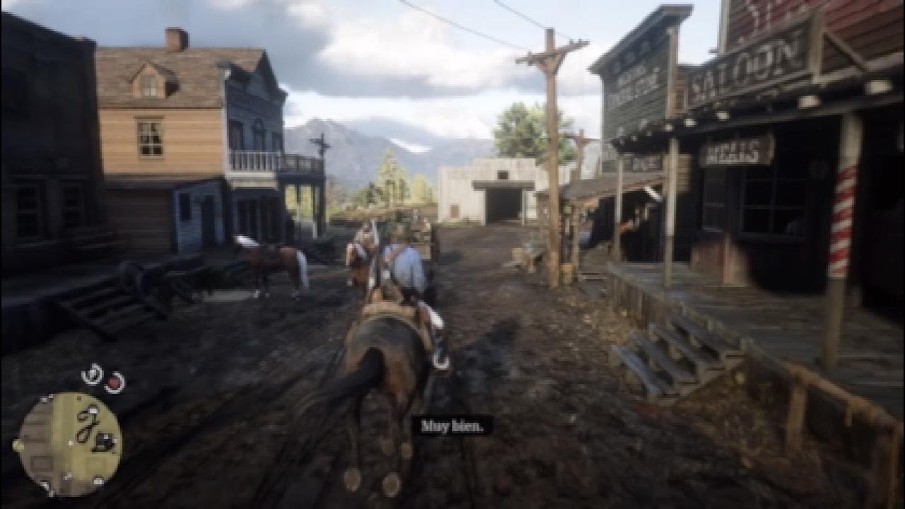 Red Dead Redemption 2 Bandit 3 Early In Chapter 2 - YouTube